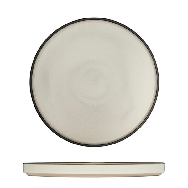 Mod Stacking Plate | 235mm Dusted White - Aitkens Hospitality